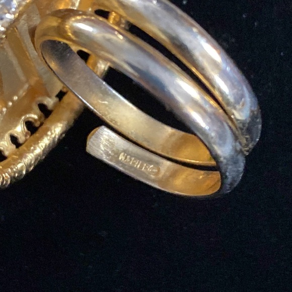 Napier | Jewelry | Rare Vintage Napier Opalescent Cocktail Ring | Poshmark